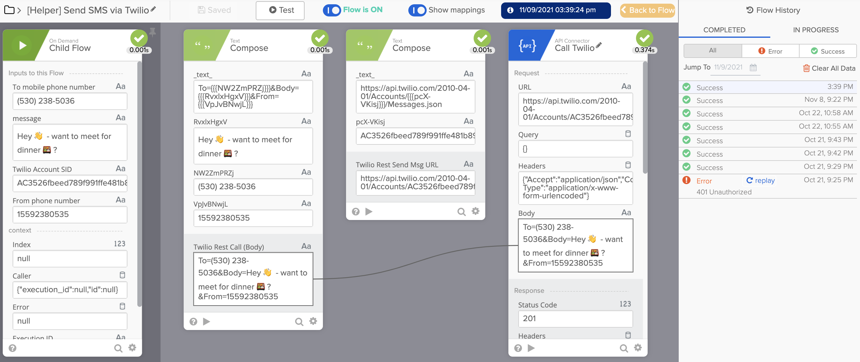 Learning Workflows: How to Test and Review Flow Execution History – Max ...