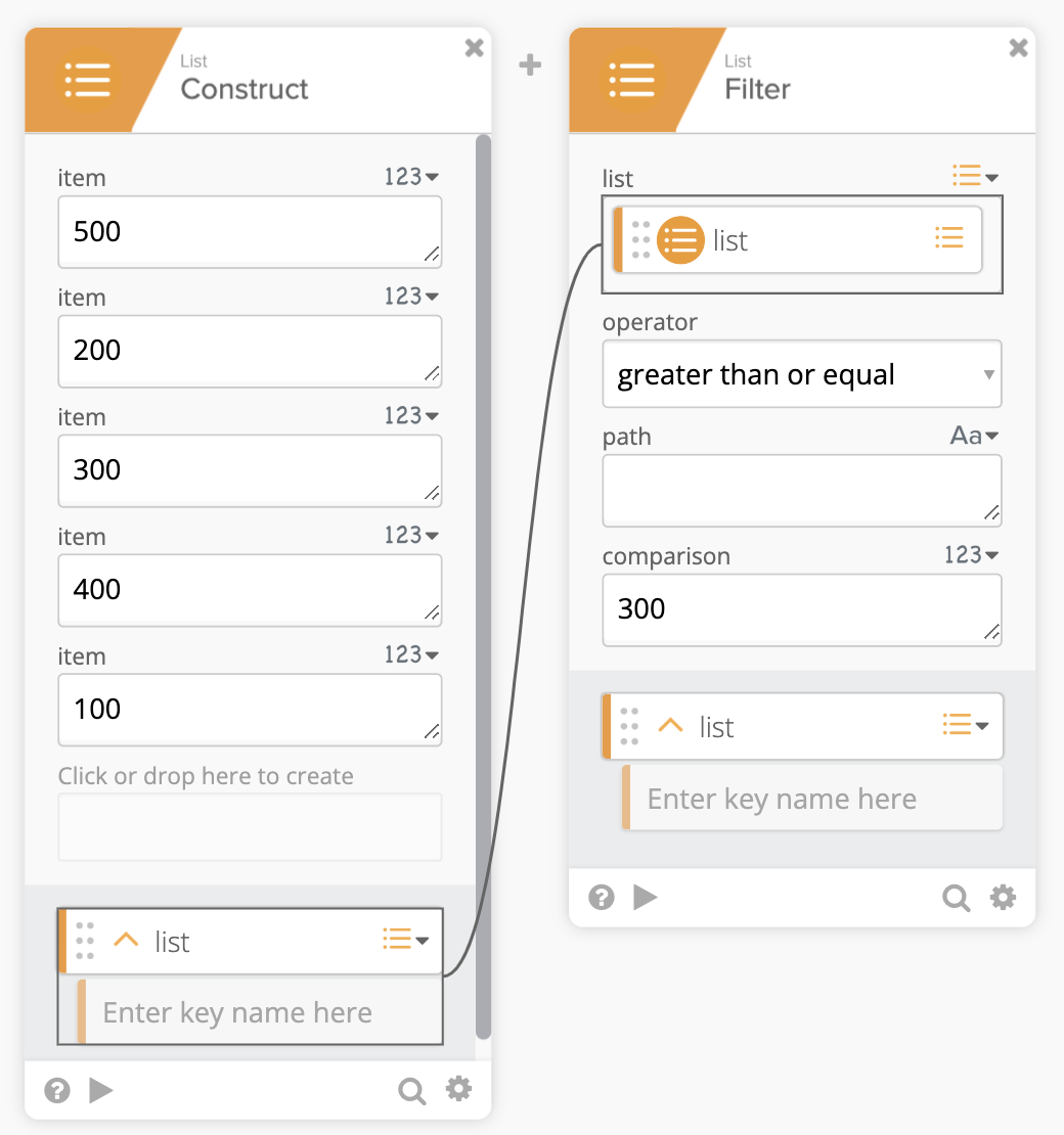 How to Filter a List with the List Filter Card – Max Katz